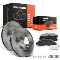 China Front Disc Brake Rotors & Ceramic Brake Pads for Ford Explorer 95-01 Mazda 4WD for sale