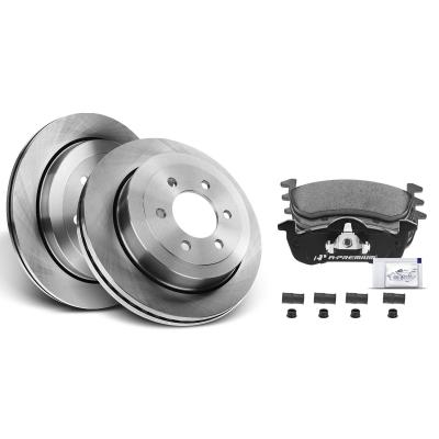 China Rear Disc Brake Rotors & Ceramic Brake Pads for Ford Expedition Lincoln 07-17 for sale