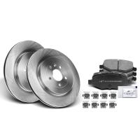 China Rear Disc Brake Rotors & Ceramic Brake Pads for Ford Explorer Taurus Lincoln MKS for sale