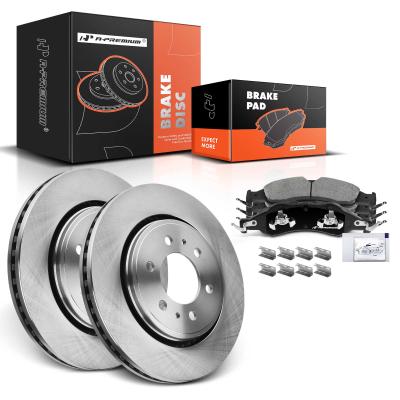 China Front Disc Brake Rotors & Ceramic Brake Pads for Ford Expedition Lincoln 07-09 for sale