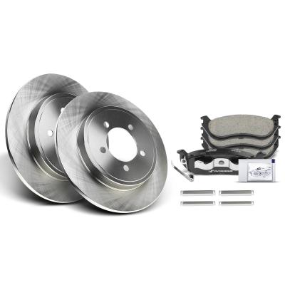China Rear Disc Brake Rotors & Ceramic Brake Pads for Ford Explorer Mountaineer for sale