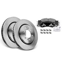 China Front Disc Brake Rotors & Ceramic Brake Pads for Ford Expedition Lincoln 07-09 for sale
