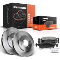 China Front Disc Brake Rotors & Ceramic Brake Pads for Ford Expedition 03-06 Lincoln for sale