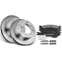 China Rear Disc Brake Rotors & Ceramic Brake Pads for Ford E-350 Super Duty for sale