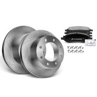 China Rear Disc Brake Rotors & Ceramic Brake Pads for Ford F-250 Super Duty 2005-2007 for sale