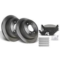 China Rear Disc Brake Rotors & Ceramic Brake Pads for Ford F-150 04-11 Lincoln Mark LT for sale