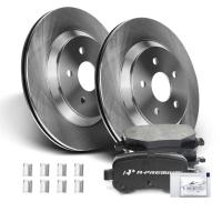 China Rear Disc Brake Rotors & Ceramic Brake Pads for Ford Freestar Mercury 2004-2007 for sale