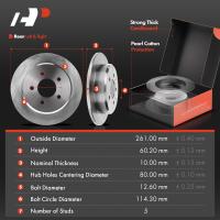 China Rear Disc Brake Rotors & Ceramic Brake Pads for Ford Explorer Ranger Mercury for sale