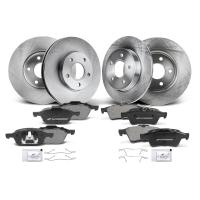 China Front & Rear Disc Brake Rotors & Ceramic Brake Pads for Ford Focus 2011-2018 for sale