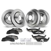 China Front & Rear Disc Brake Rotors & Ceramic Brake Pads for Ford F-150 2010-2011 for sale