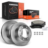 China Rear Disc Brake Rotors & Ceramic Brake Pads for Ford F-250 Surper Duty 2005-2012 for sale
