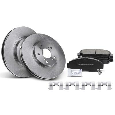 China Front Disc Brake Rotors & Ceramic Brake Pads for Honda Accord Acura CL TL TSX for sale