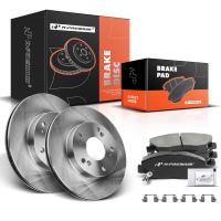 China Front Disc Brake Rotors & Ceramic Brake Pads for Honda Civic 2006-2011 for sale
