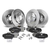 China Front & Rear Disc Brake Rotors & Ceramic Brake Pads for Ford Taurus Mercury for sale