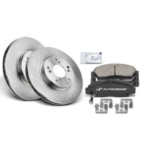 China Front Disc Brake Rotors & Ceramic Brake Pads for Honda Accord 03-07 CSX Civic for sale