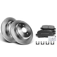 China Rear Disc Brake Rotors & Ceramic Brake Pads for Honda Pilot 09-15 Odyssey 11-17 for sale