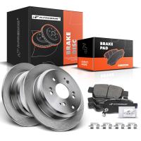 China Rear Disc Brake Rotors & Ceramic Brake Pads for Honda Odyssey 2005-2010 3.5L for sale