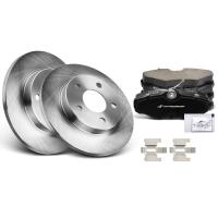 China Rear Disc Brake Rotors & Ceramic Brake Pads for Ford Taurus Mercury 93-05 for sale
