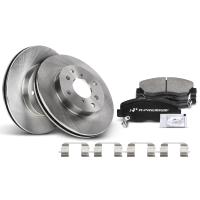 China Front Disc Brake Rotors & Ceramic Brake Pads for Honda Accord 98-02 Acura 2.3L for sale