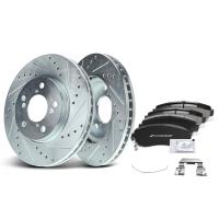 China Front Disc Brake Rotors & Ceramic Brake Pads for Honda Odyssey 2005-2010 for sale