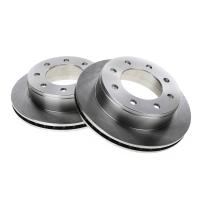 China Front & Rear Disc Brake Rotors & Ceramic Brake Pads for GMC Sierra 1500 HD for sale