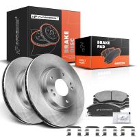 China Front Disc Brake Rotors & Ceramic Brake Pads for Hyundai Santa Fe 2001-2006 for sale