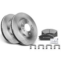 China Front Disc Brake Rotors & Ceramic Brake Pads for Hyundai Santa Fe 2001-2006 for sale