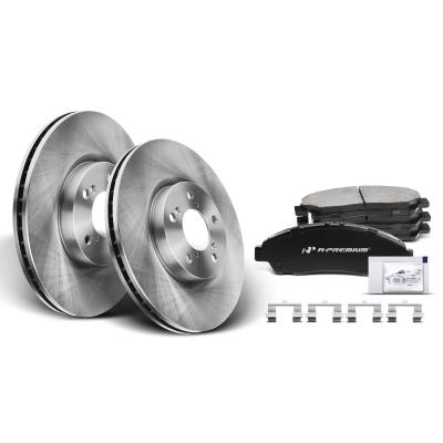 China Front Disc Brake Rotors & Ceramic Brake Pads for Honda Pilot Acura MDX ZDX RLX for sale