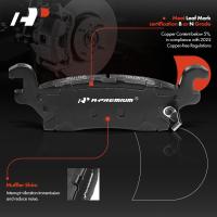 China Rear Disc Brake Rotors & Ceramic Brake Pads for Hummer H3 06-10 H3T 09-10 for sale