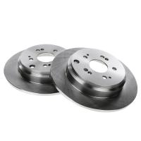 China Front & Rear Disc Brake Rotors & Ceramic Brake Pads for Honda Pilot 09-15 Acura for sale