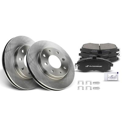 China Front Disc Brake Rotors & Ceramic Brake Pads for Hyundai Elantra 02-05 L4 2.0L for sale