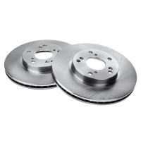 China Front & Rear Disc Brake Rotors & Ceramic Brake Pads for Honda Element 03-11 2.4L for sale