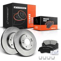 China Front Disc Brake Rotors & Ceramic Brake Pads for Hyundai Elantra Veloster Kia for sale