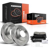 China Front Disc Brake Rotors & Ceramic Brake Pads for Hummer H3 2006-2010 for sale