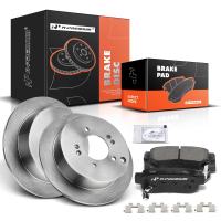 China Rear Disc Brake Rotors & Ceramic Brake Pads for Hyundai Santa Fe 2001-2006 Kia for sale