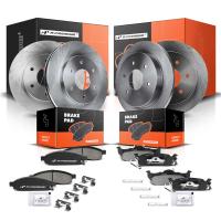 China Front & Rear Disc Brake Rotors & Ceramic Brake Pads for INFINITI QX56 Nissan for sale
