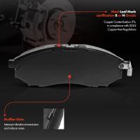 China Front Disc Brake Rotors & Ceramic Brake Pads for INFINITI EX35 G25 Nissan 350Z for sale
