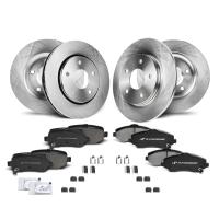 China Front & Rear Disc Brake Rotors & Ceramic Brake Pads for Chrysler Town & Country for sale