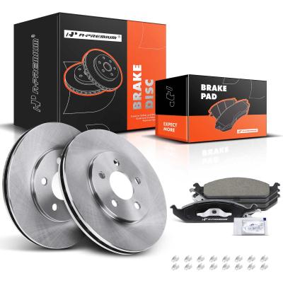 China Front Disc Brake Rotors & Ceramic Brake Pads for Chrysler Sebring Dodge Stratus for sale
