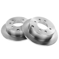 China Front & Rear Disc Brake Rotors & Ceramic Brake Pads for Hyundai Santa Fe 01-06 for sale