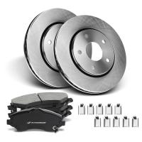 China Front Disc Brake Rotors & Ceramic Brake Pads for Chrysler Town & Country Dodge for sale