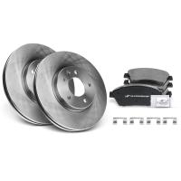 China Front Disc Brake Rotors & Ceramic Brake Pads for Chevrolet Volt 14-15 Buick for sale