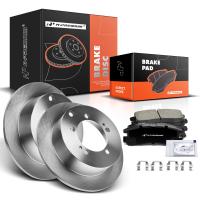 China Rear Disc Brake Rotors & Ceramic Brake Pads for Chrysler Sebring Mitsubishi for sale