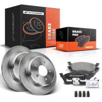 China Rear Disc Brake Rotors & Ceramic Brake Pads for Chrysler Voyager 2003 Dodge for sale
