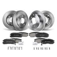 China Front & Rear Disc Brake Rotors & Ceramic Brake Pads for Chrysler Sebring Dodge for sale