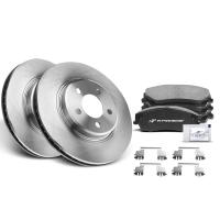 China Front Disc Brake Rotors & Ceramic Brake Pads for Chrysler 300 Dodge Challenger for sale