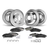 China Front & Rear Disc Brake Rotors & Ceramic Brake Pads for Chevrolet Trailblazer for sale