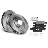 China Front Disc Brake Rotors & Ceramic Brake Pads for Chrysler Town & Country 01-07 for sale