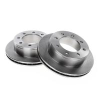 China Front & Rear Disc Brake Rotors & Ceramic Brake Pads for Chevrolet Silverado 2500 for sale