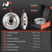 China Front Disc Brake Rotors & Ceramic Brake Pads for Chevrolet Trailblazer Buick for sale